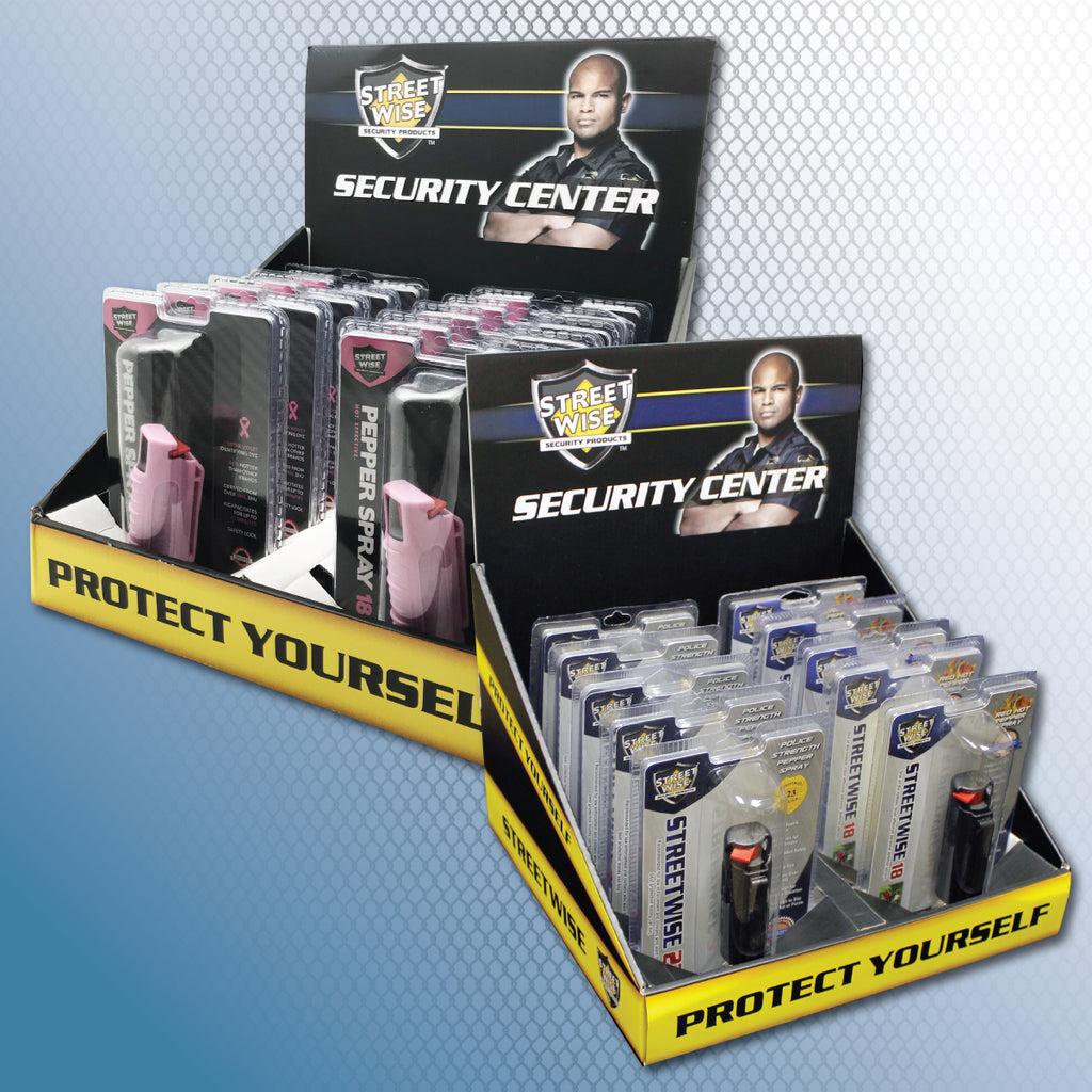 Bulk Wholesale Self Defense & Personal Security Sales Counter Displays ...