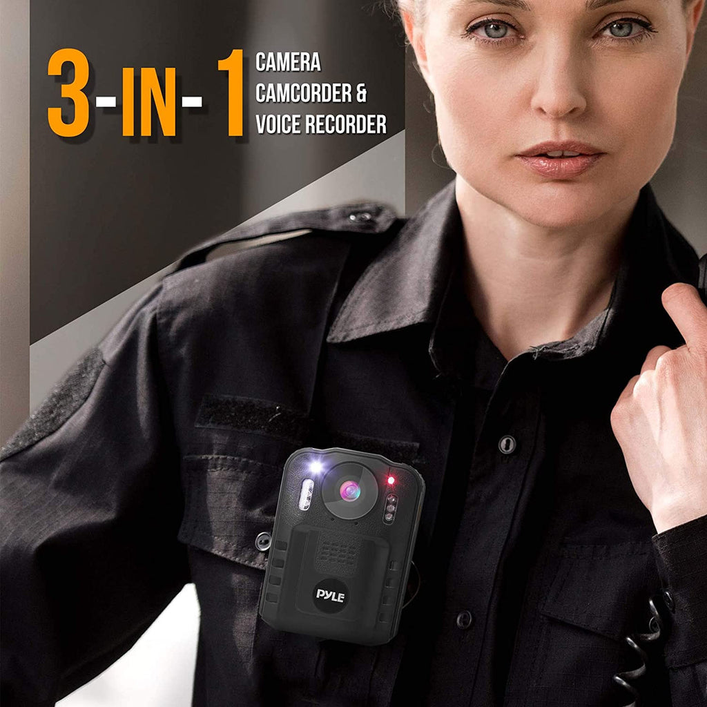 Police Security and Civilian Video Body Camera Night Vision Waterproof