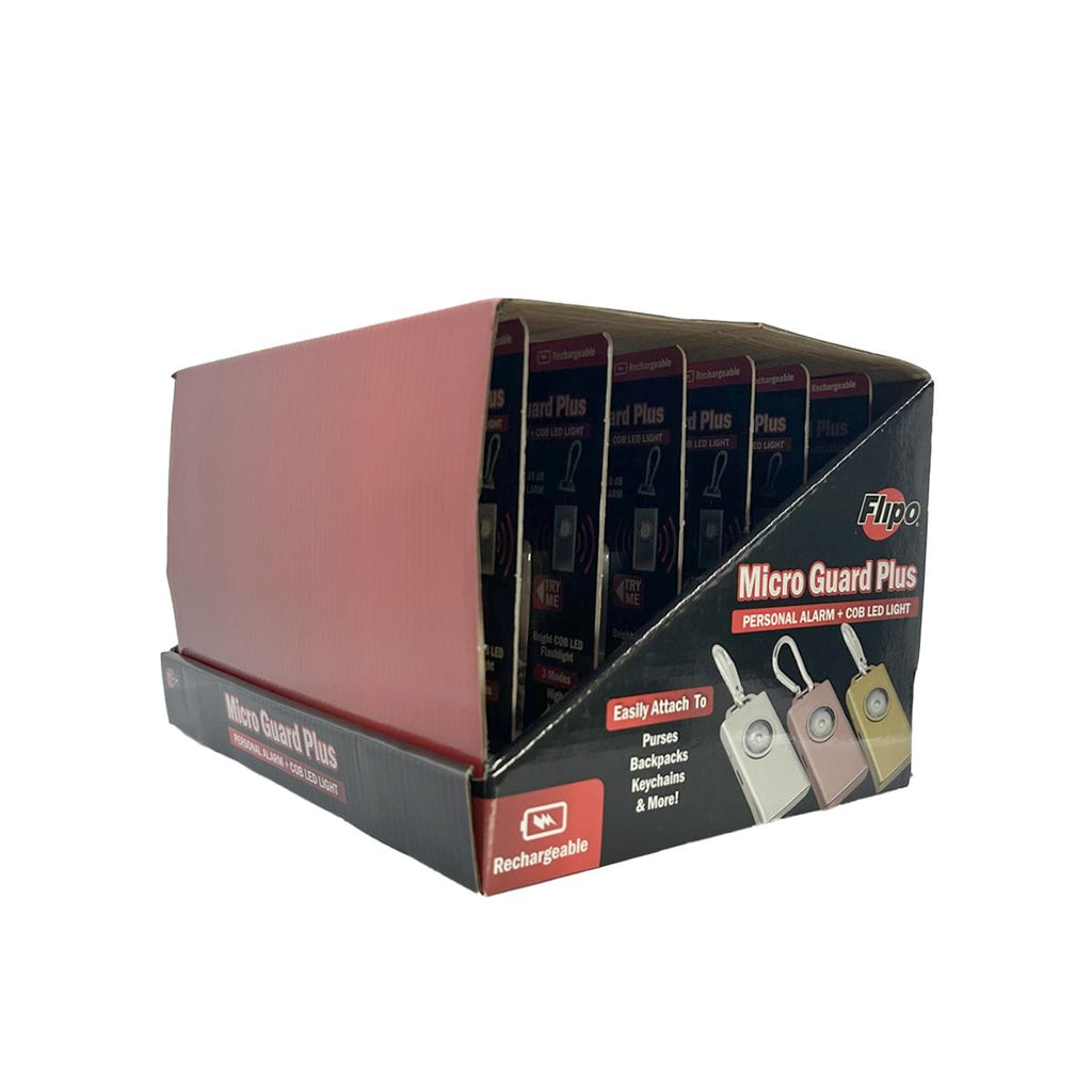 Bundle Pricing Micro Guard Plus Personal Alarm w/ 12 Unit Display Box ...