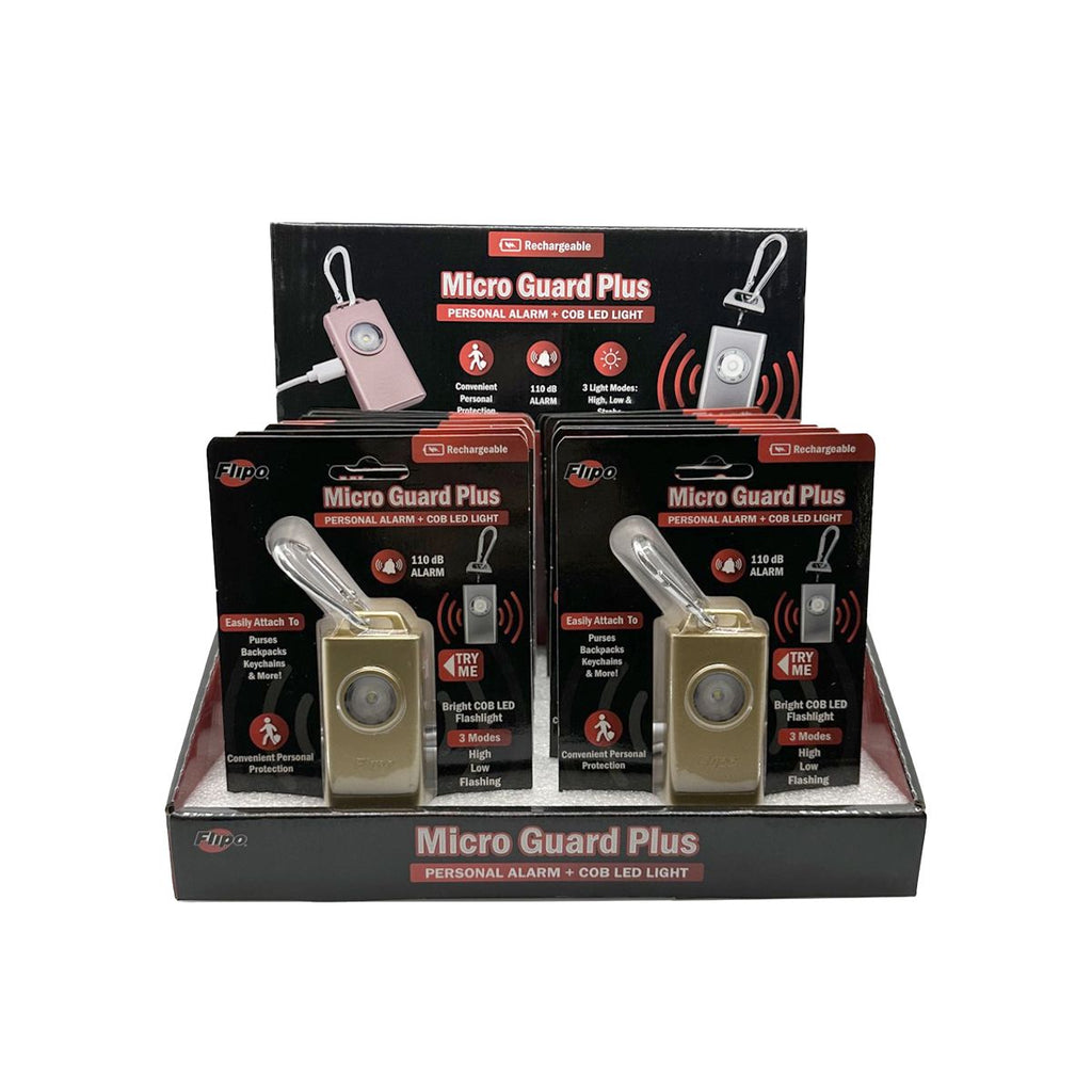 Bundle Pricing Micro Guard Plus Personal Alarm w/ 12 Unit Display Box ...