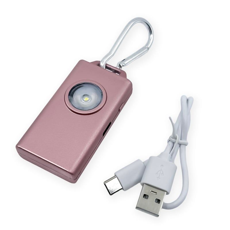 Micro Guard Plus Alarm with Strobe and COB LED Flashlight