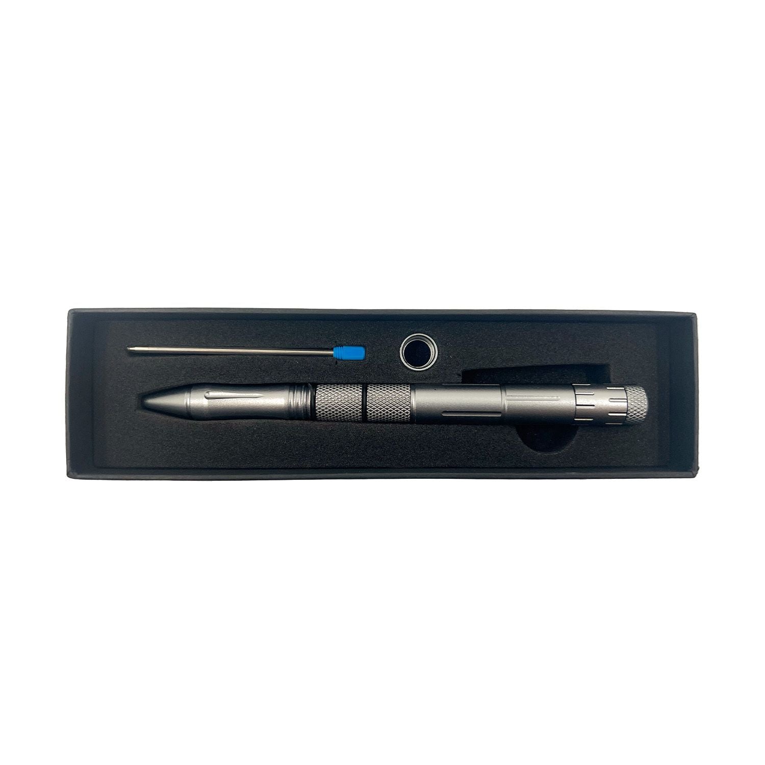 Automatic OTF Pen Knife for the Office and Personal Protection Silver ...