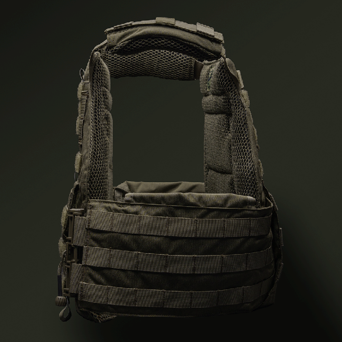Testudo Gen 3 Plate Carrier Olive Drab Quick-Detach System