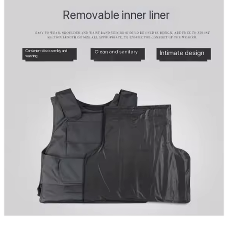 Anti-Stab High Manganese Steel Hard Vest Military Grade