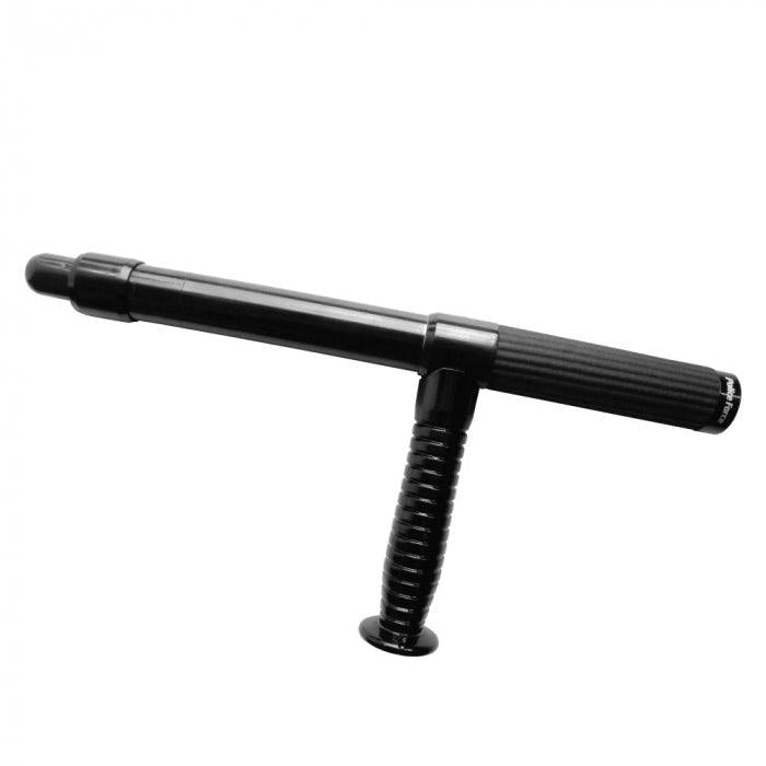 Police Force 21" Expandable Tonfa Baton with Side Handle Self Defense
