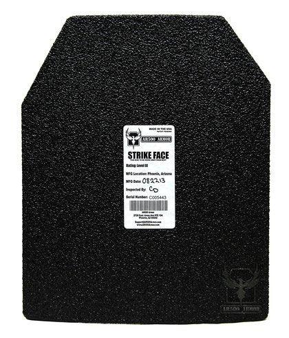 AR500 Level III ASC Plate - 10 x 12 Patented Advanced Shooters Cut ...