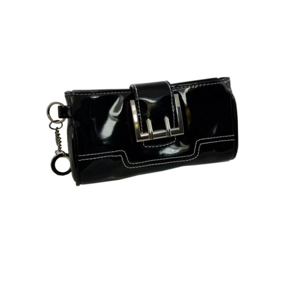 Stun Guns & Pepper Spray Black Purse Wallet with Lanyard and Key-chain ...