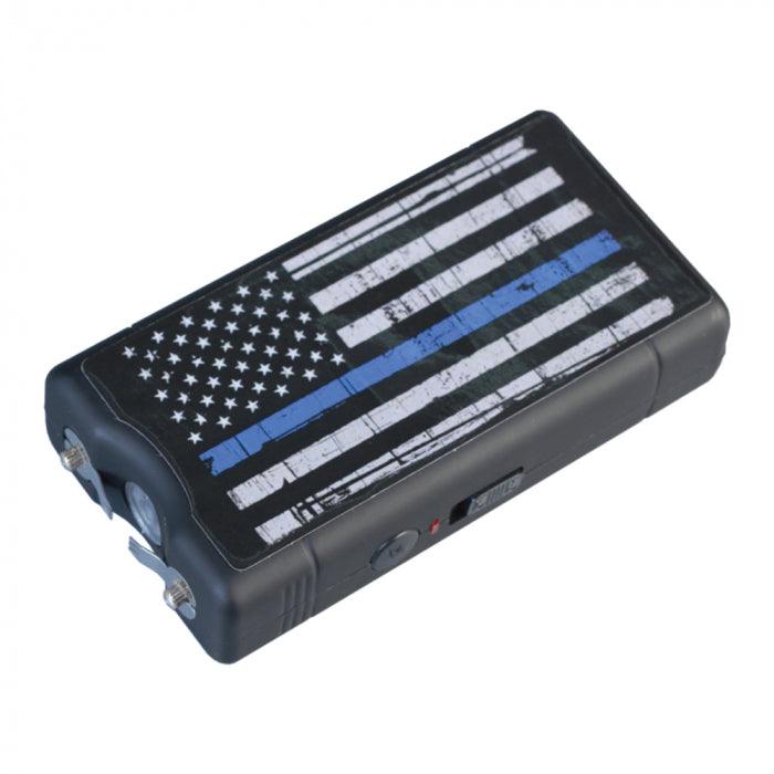 9 Units Police Blue Line Stun Gun & Paracord Bracelet Discount Pricing ...