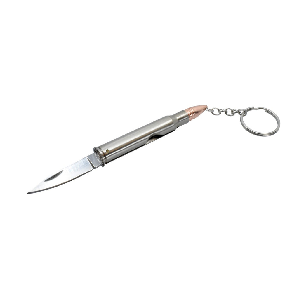 12 Units Bullet Key Chain with Hidden Knife Discount Price Value Pack