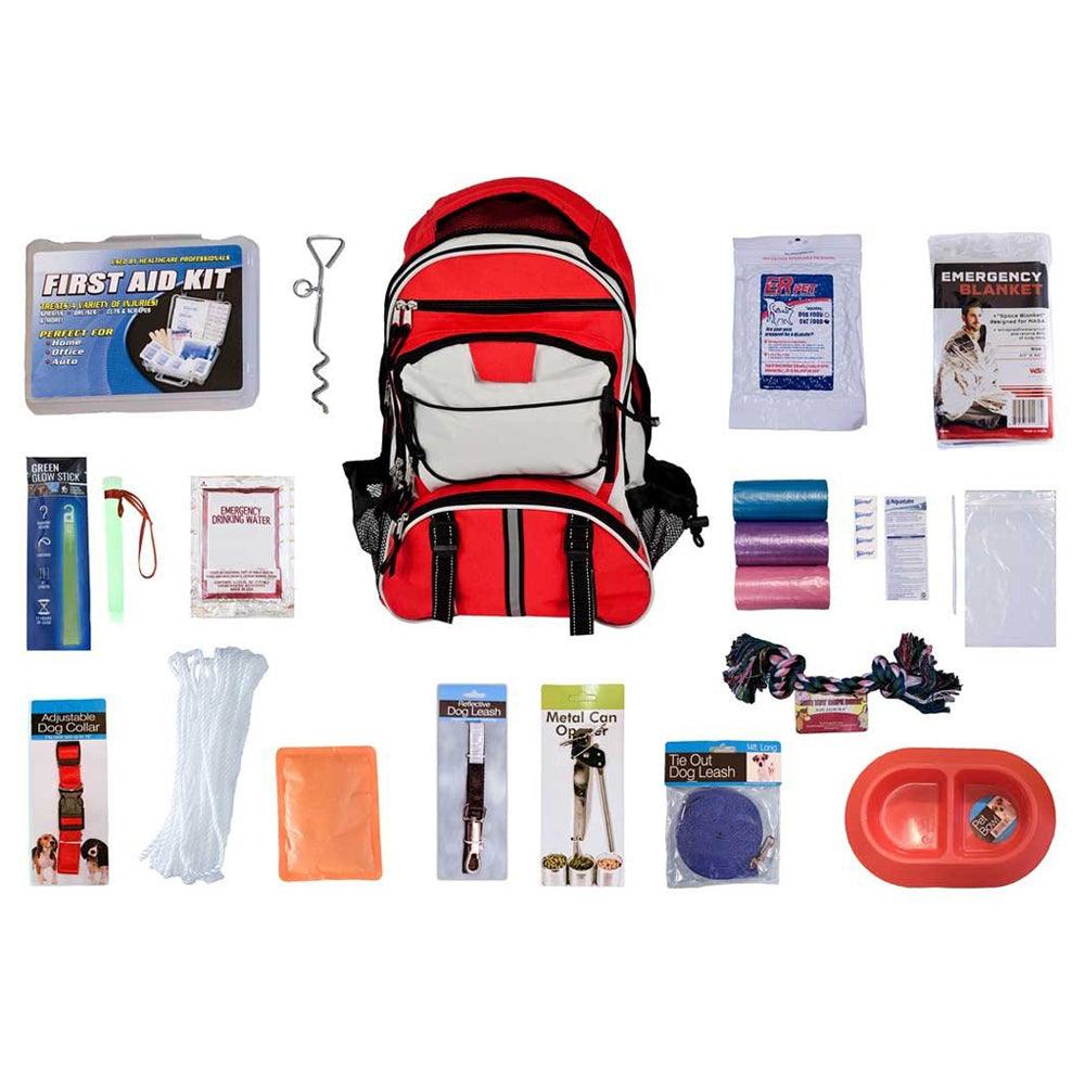 Emergency Preparedness Deluxe Dog Survival Backpack Kit – SDP Inc