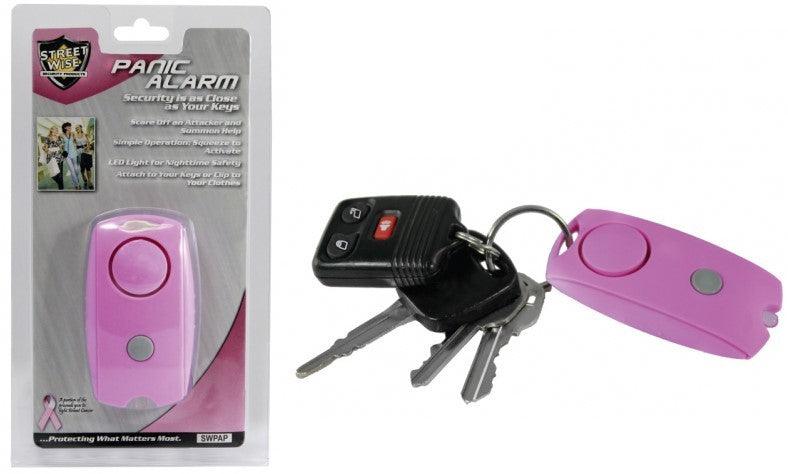 Wholesale Bulk Discount Bundle of 6 Pink Key-Chain Panic Alarms – SDP Inc