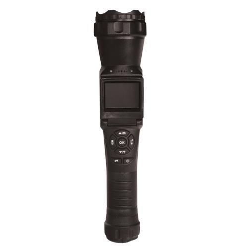 Rechargeable Flashlight Camcorder with IR Night Vision 2" LCD Screen
