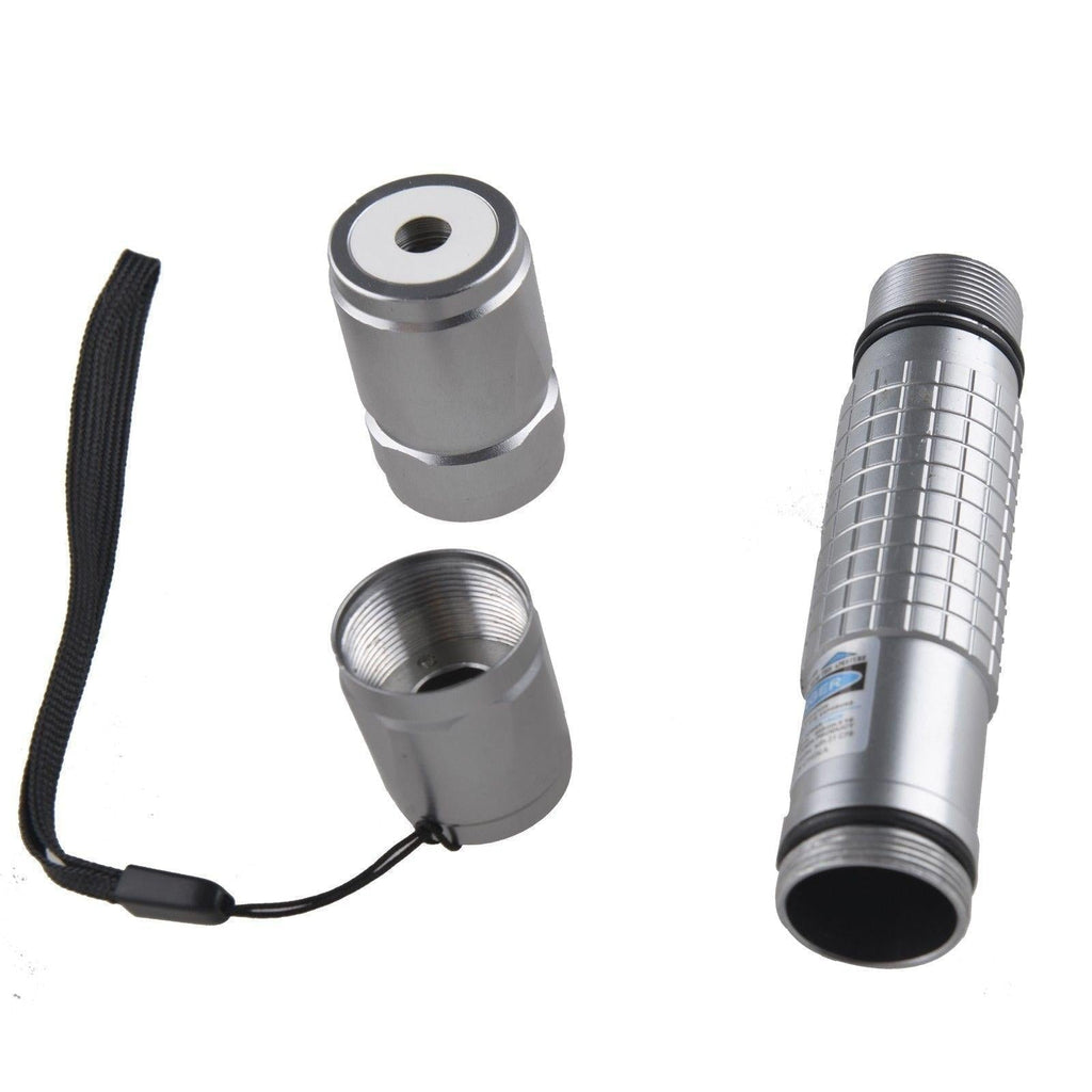 High Power Silver Laser Pointer Hobbies and Office Presentations