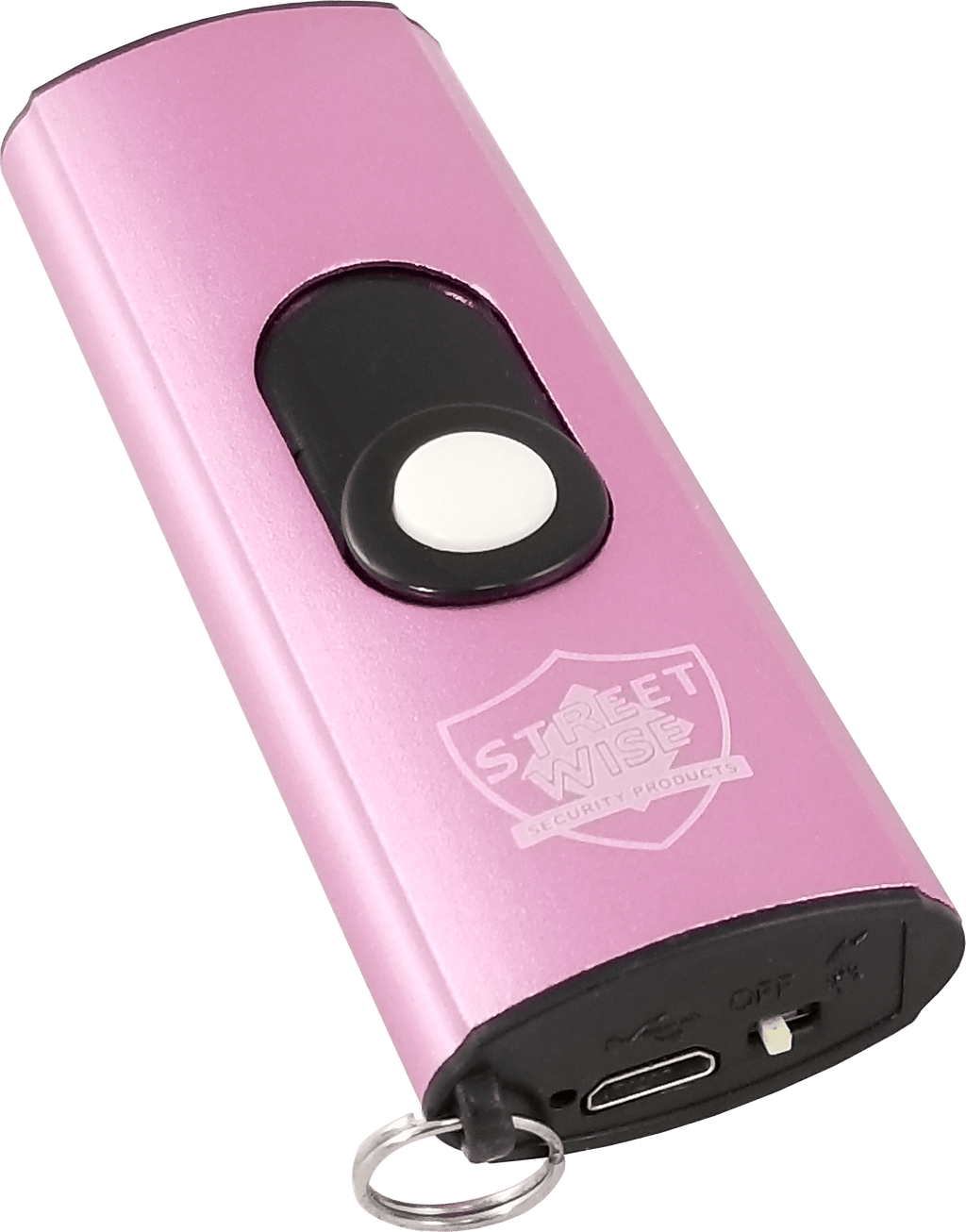Streetwise USB Secure Mini Key-Chain Stun Gun Self Defense Protection ...