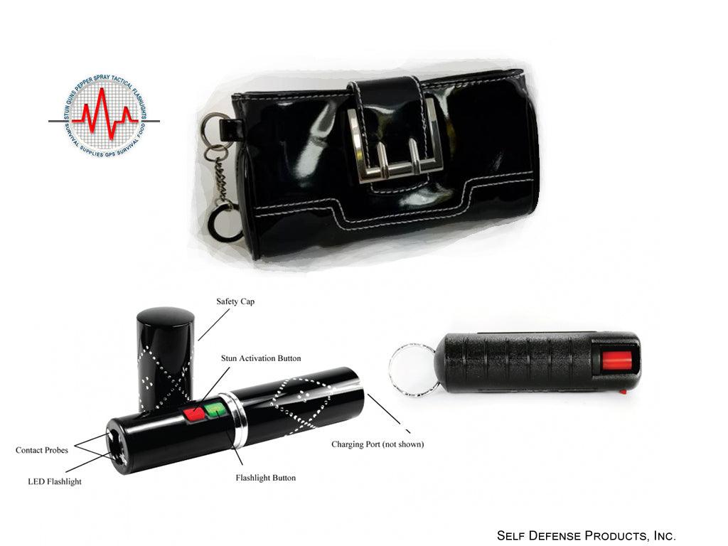 Women Purse Wallet Self Defense Package Exclusive Offer Sold Here Only